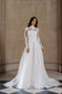 Graham | Blue Willow Arched Strapless Ballgown | Anne Barge