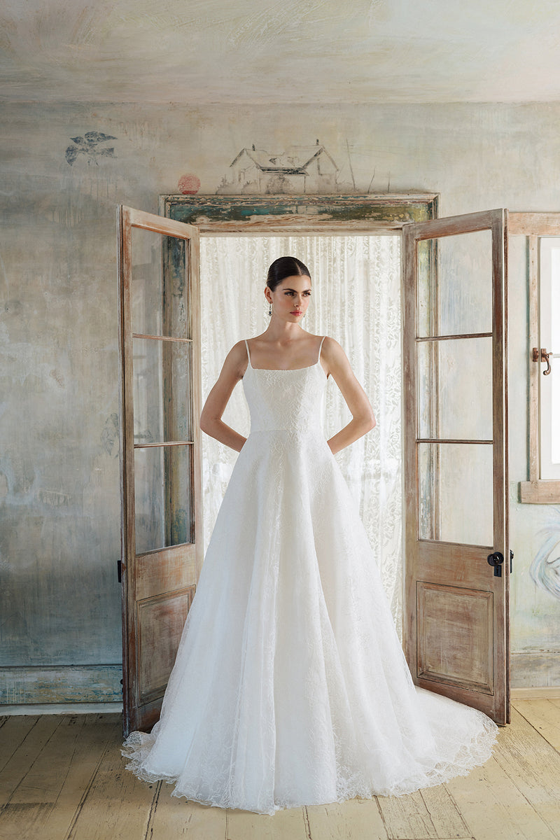 Brennan Wedding Dress Blue Willow by Anne Barge – Anne Barge